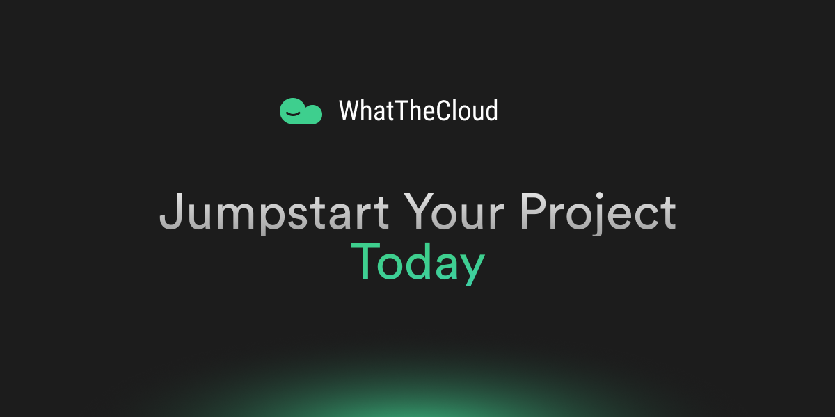 WhatTheCloud | Production-Ready Software Templates for Developers